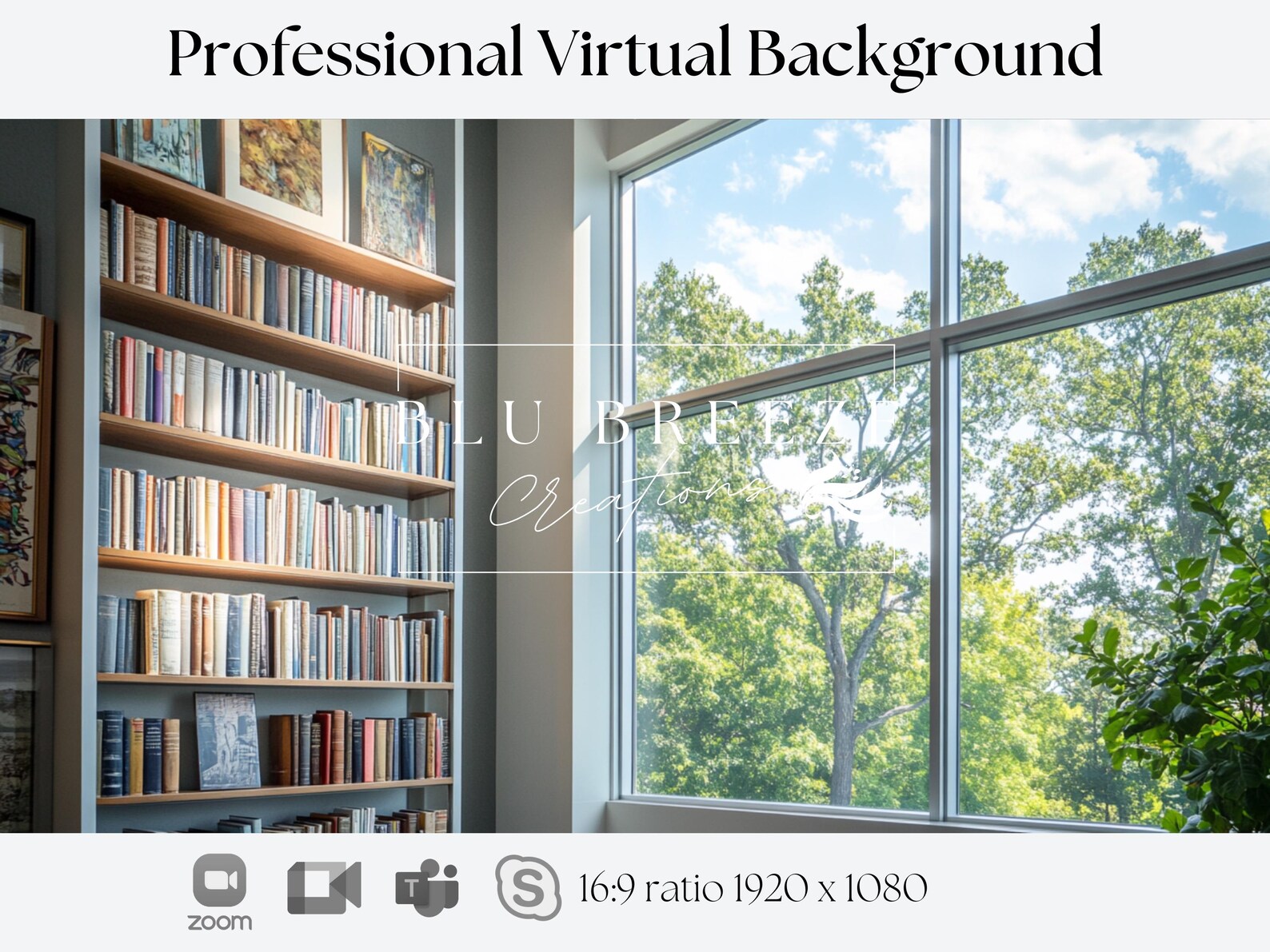 Zoom, Teams, Webex, Skype, and Google Meet Virtual Background Stunning ...