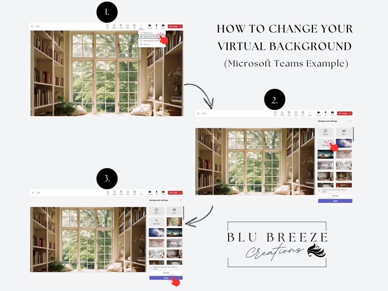 5 Simple Clean Virtual Backgrounds Perfect for Zoom, Teams Video Calls ...