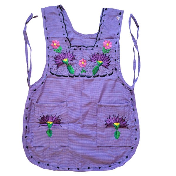 Mandil Mexicano - Etsy