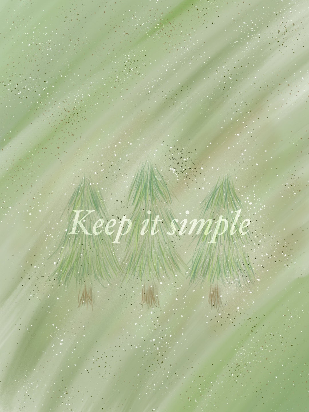 Keep It Simple Wallpaper - Etsy