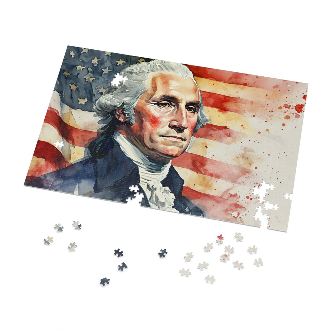 Presidential Legacy George Washington 1000-piece Jigsaw Puzzle - Etsy