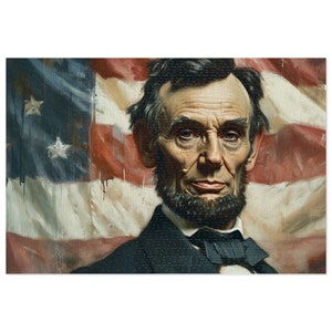 Presidential Legacy Abraham Lincoln 1000-piece Jigsaw Puzzle - Etsy