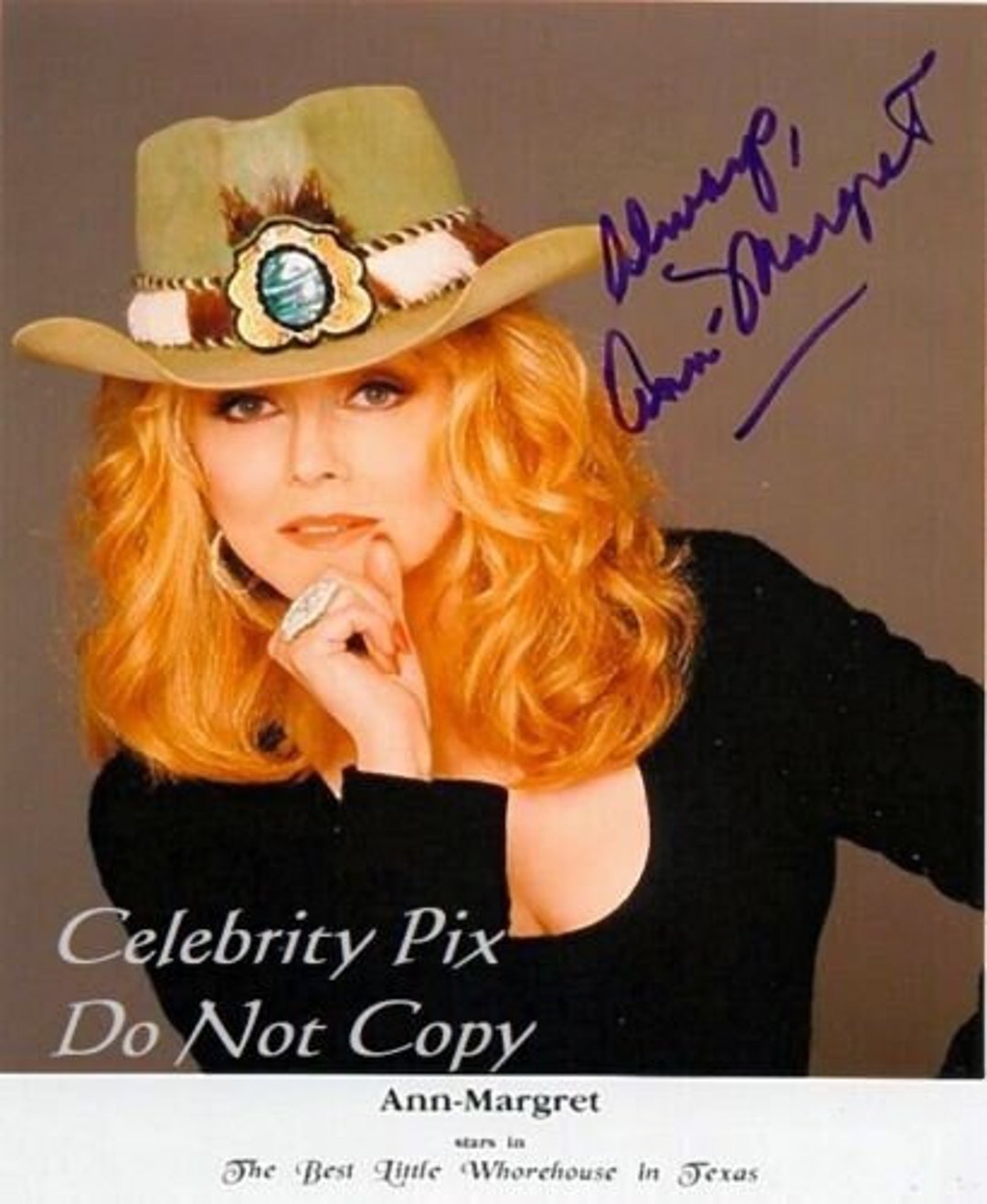 Ann Margret 01 Autographed Celebrity Reprints - Etsy