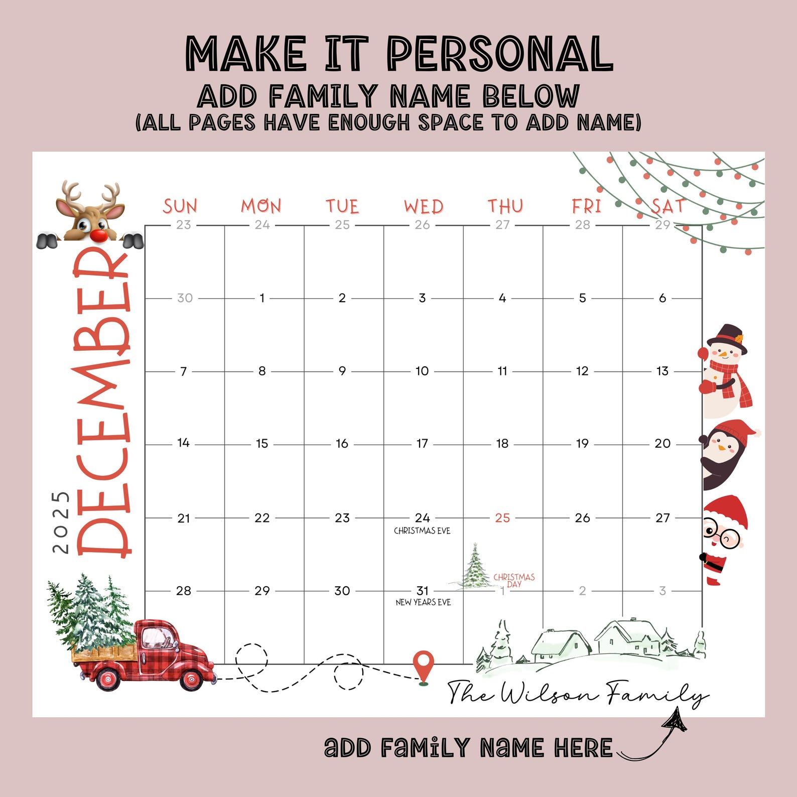 Printable Calendars, Printable Kids Calendars, 2025 Calendars ...