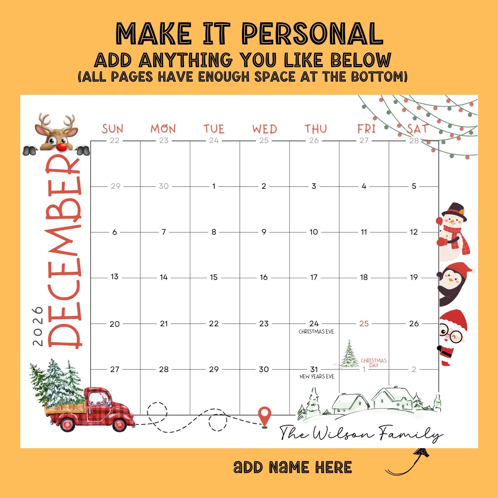 Printable Calendars, Printable Kids Calendars, 2026 Calendars ...