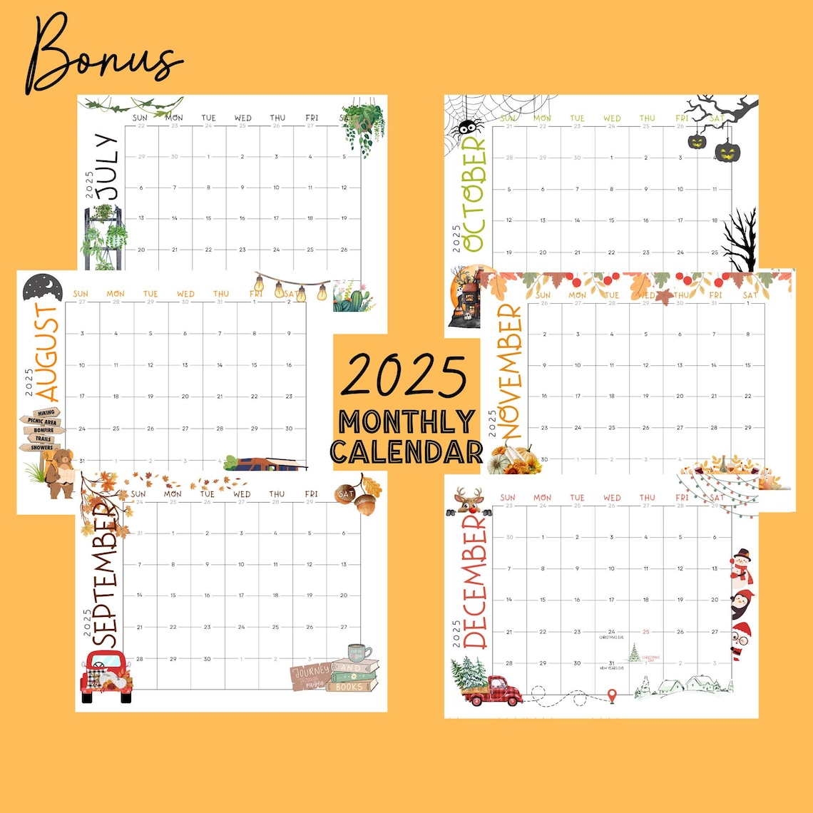 Printable Calendars, Printable Kids Calendars, 2026 Calendars ...