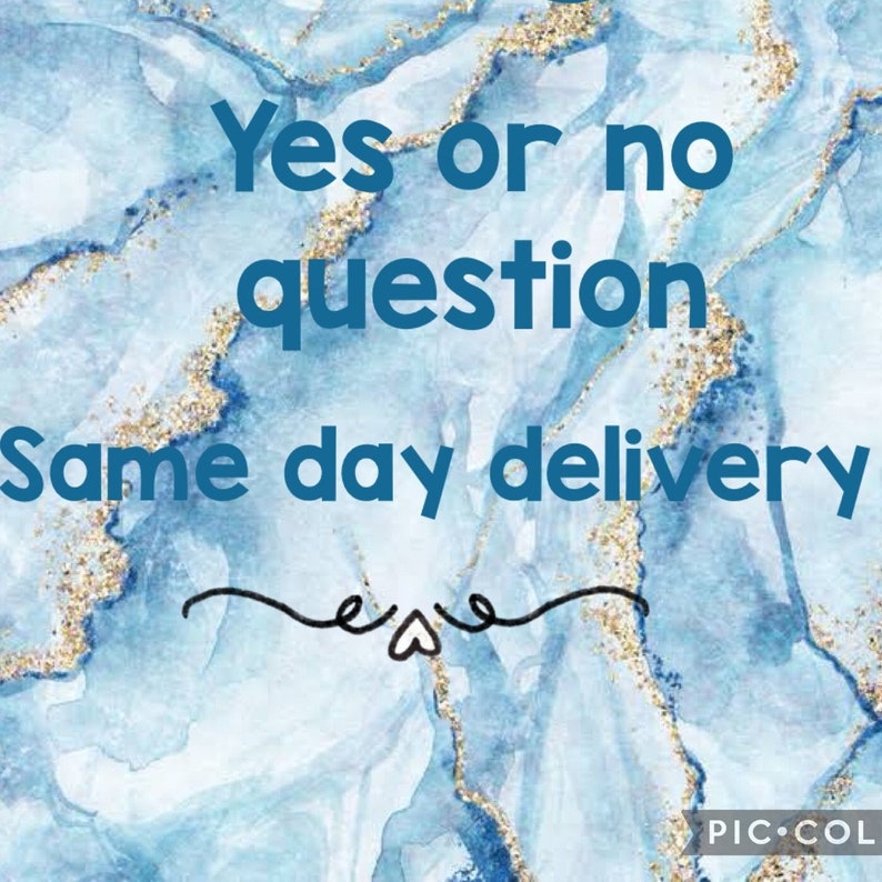 Same Day Yes or No Question - Etsy