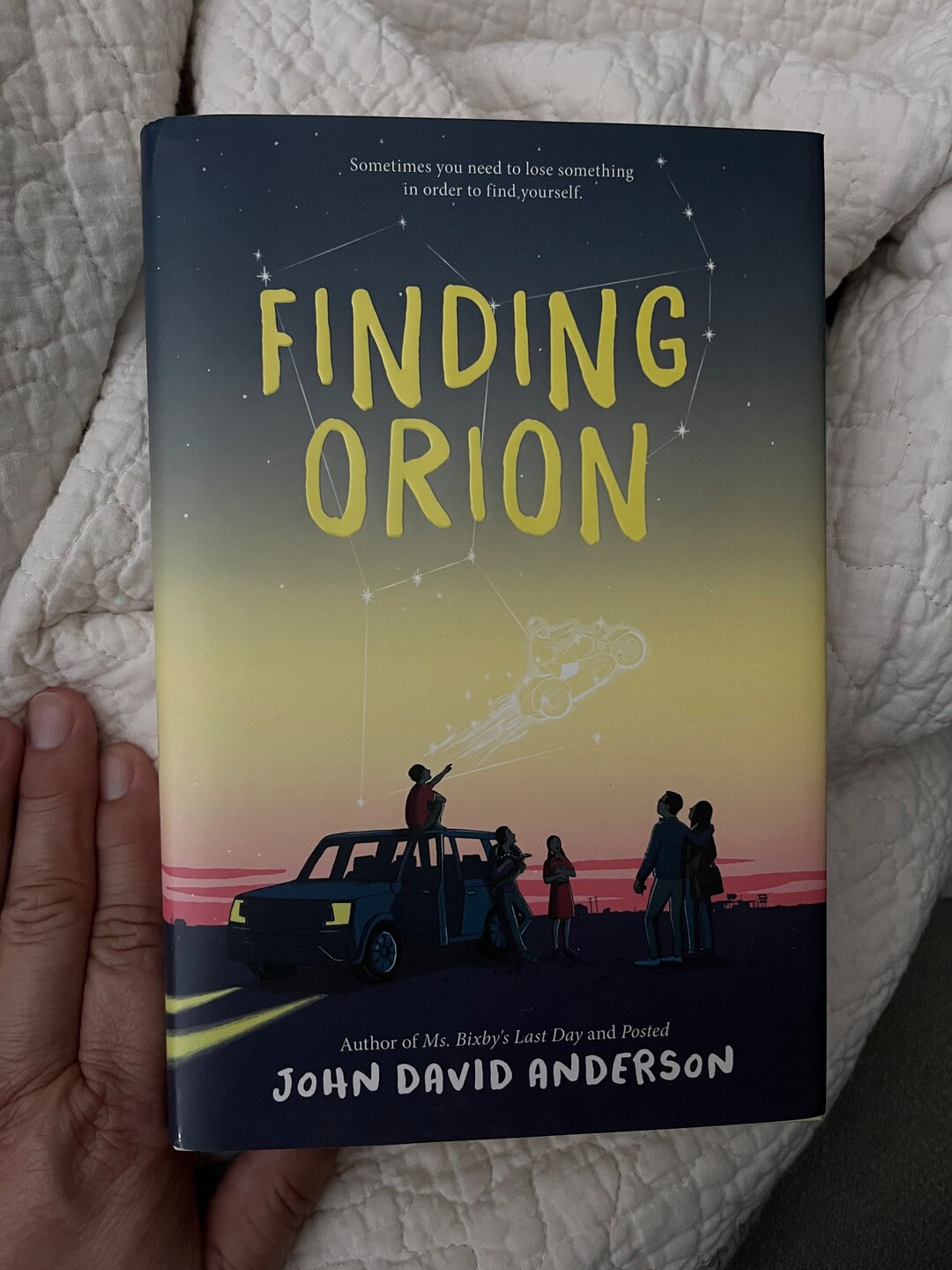 Finding Orion YA Hardcover Book John David Anderson - Etsy
