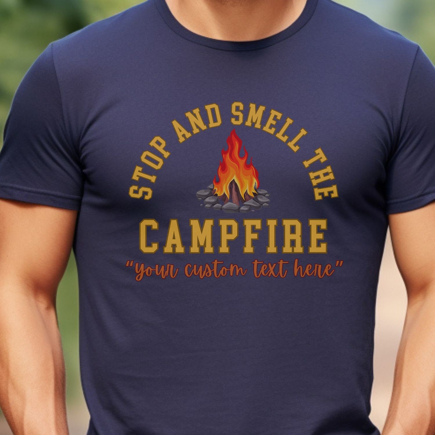 Custom Camping Vacation Cabin Shirt, Custom Summer Vacation Shirt for ...