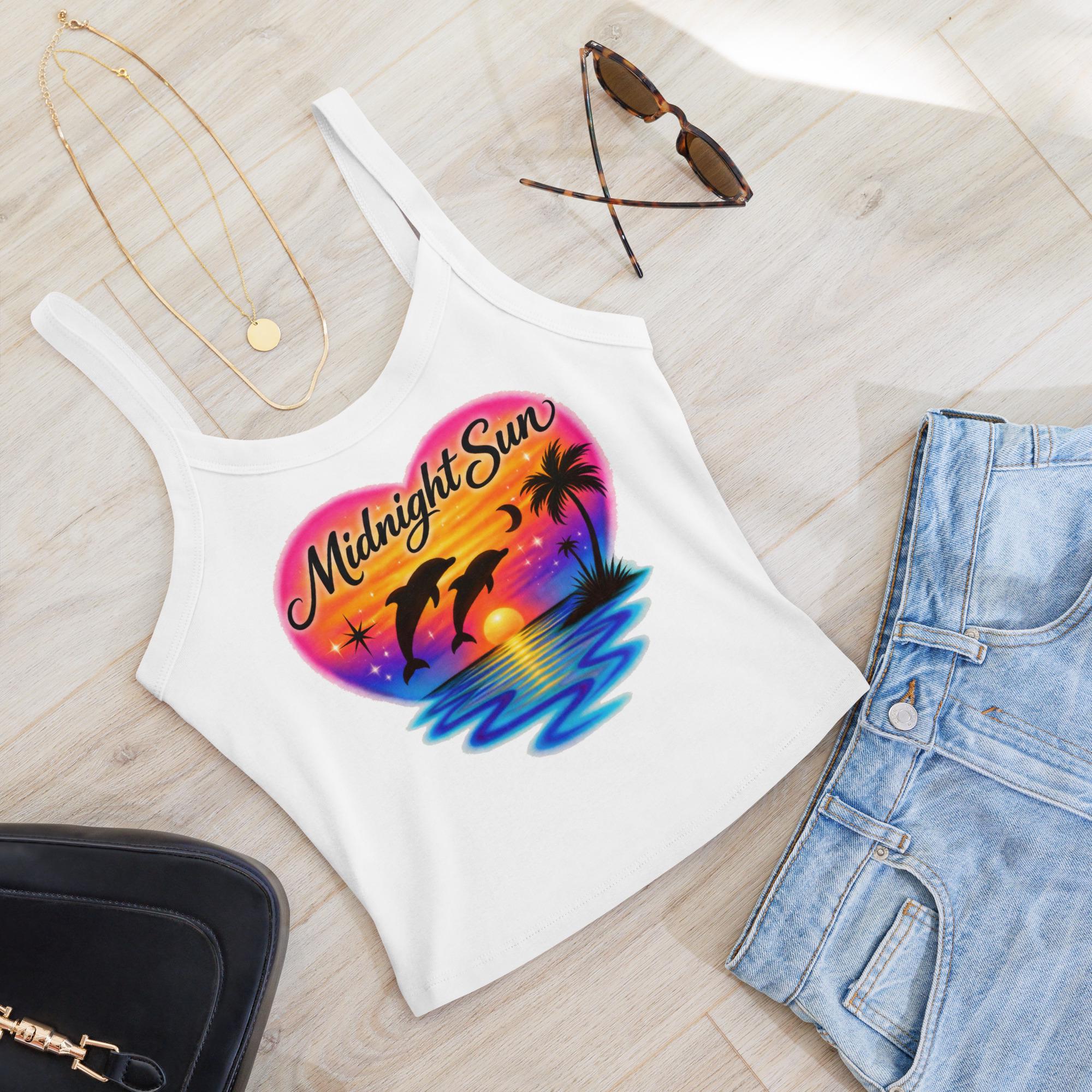 Zara Larson Inspired Midnight Sun Fan Y2K Tank Top - Etsy