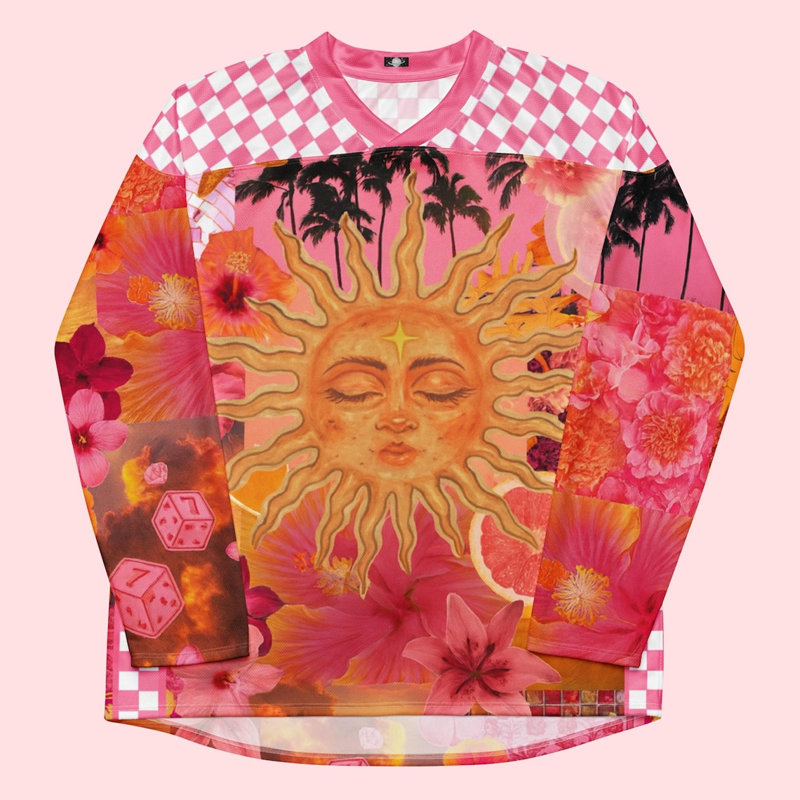 Cosmic Disco Sun Rave Jersey – Eternal Sunshine Hockey Shirt ...