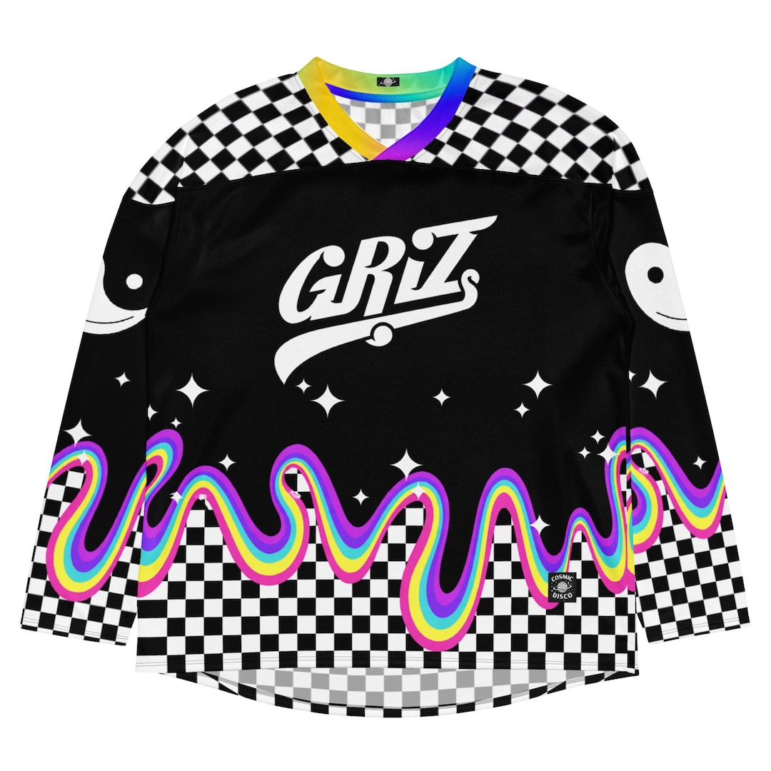 Griz Inspired Rave Jersey, Psychedelic Festival Outfit, Comfy Outfit ...