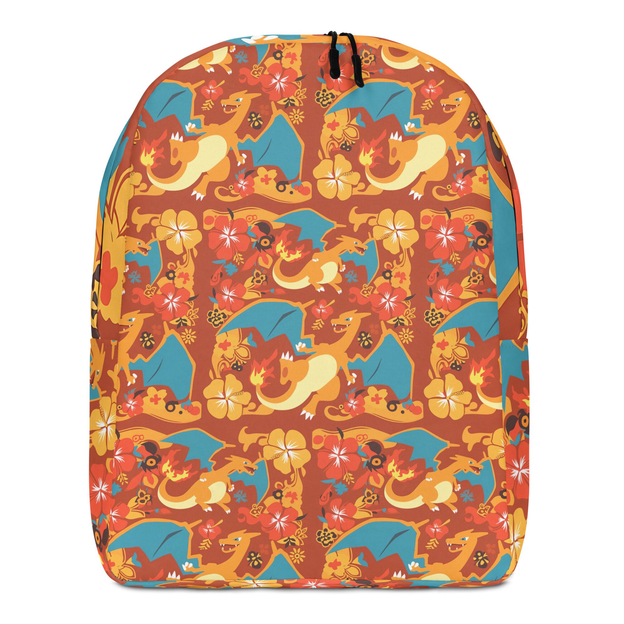 Charizard Hawaiian Style Backpack Vibrant and Unique Pokémon-inspired ...