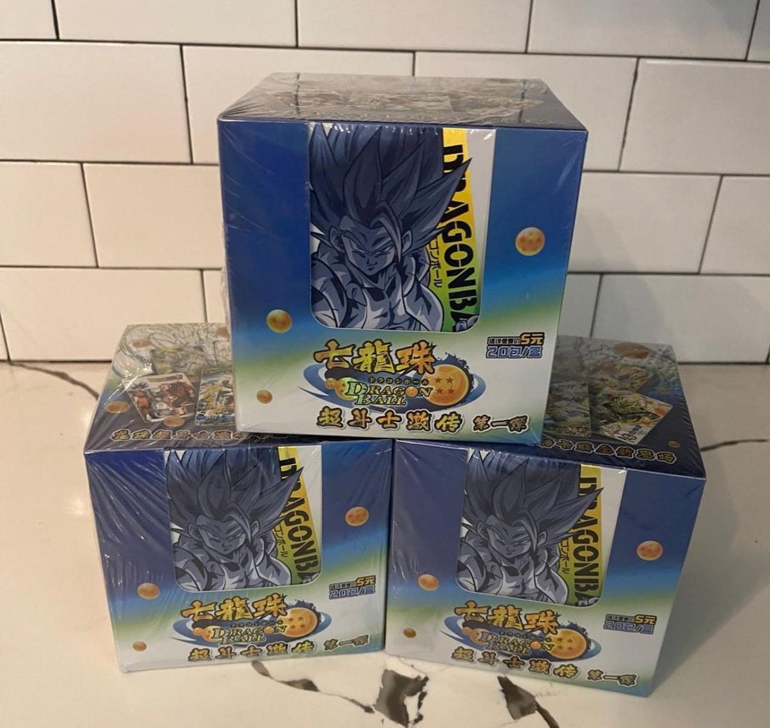 Dragon Ball Anime Hobby ACG Collection Trading Card Premium Booster ...