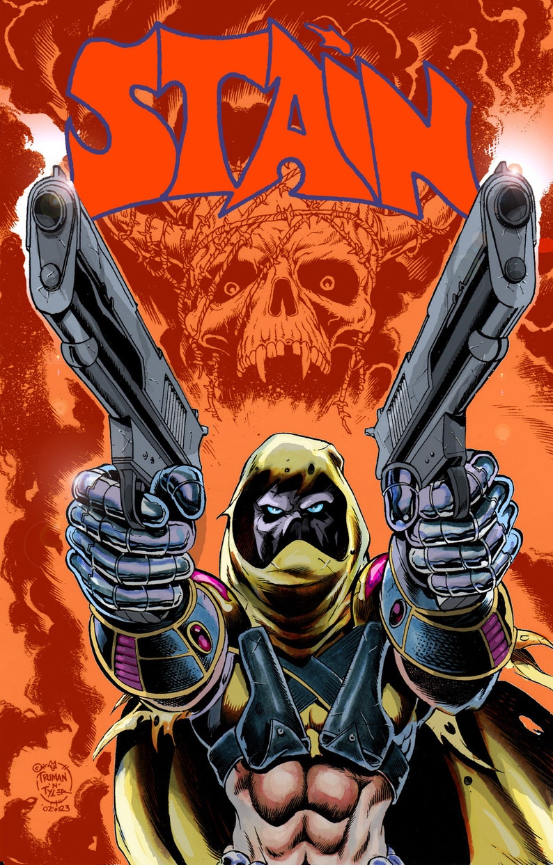 Stain 001 Tim Truman Cover A - Etsy