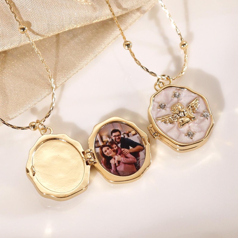 Angel Locket - Etsy