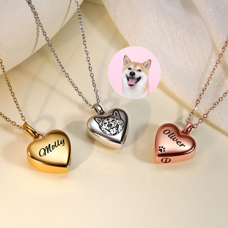 Pet Ashes Jewelry - Etsy