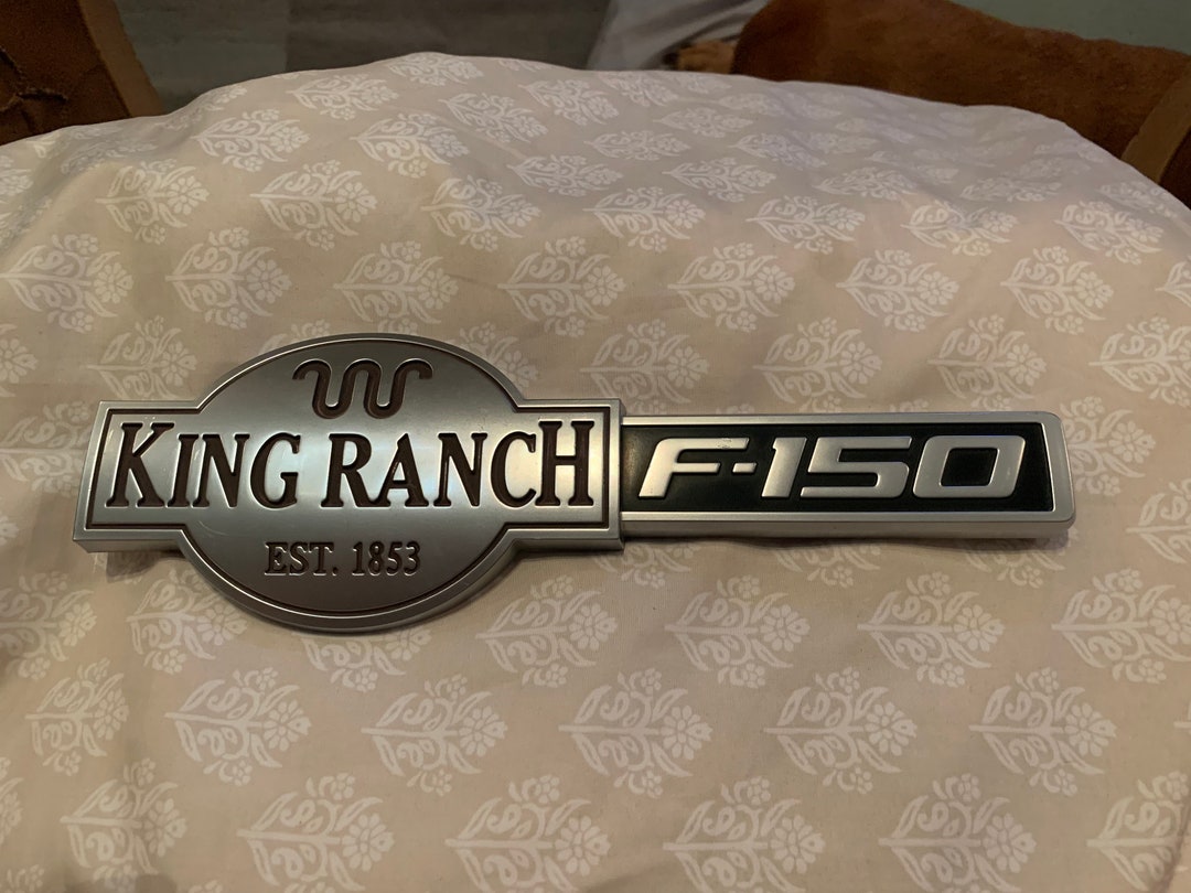 F150 King Ranch Truck Emblem - Etsy