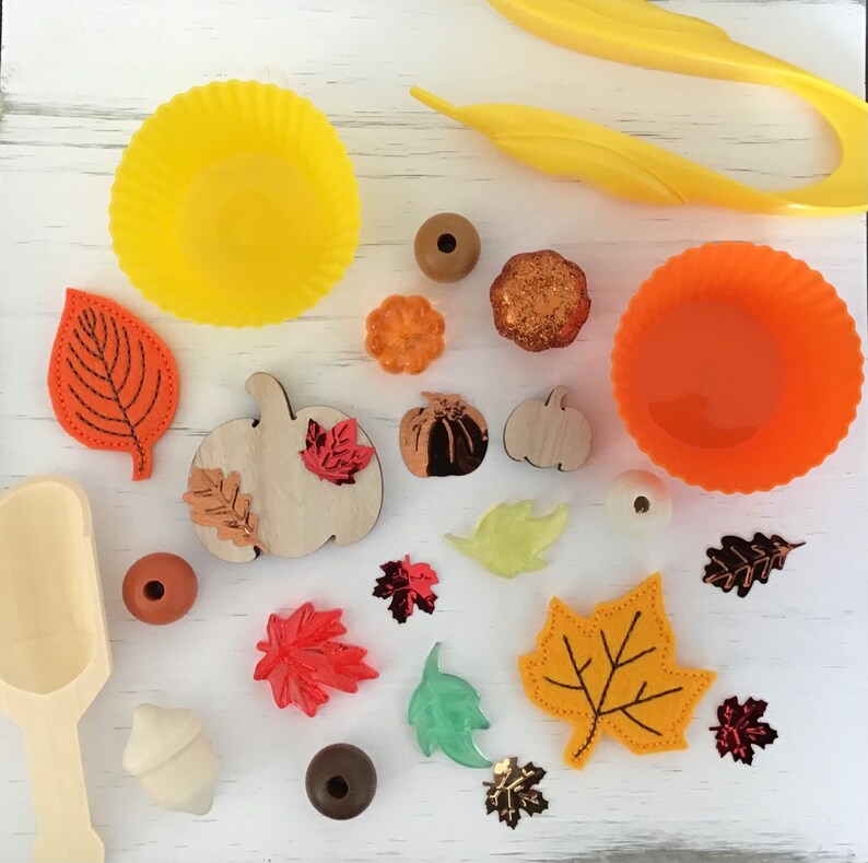 Fall/thanksgiving Sensory Bin - Etsy
