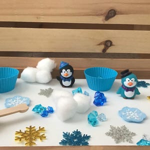 Winter Sensory Bin - Etsy