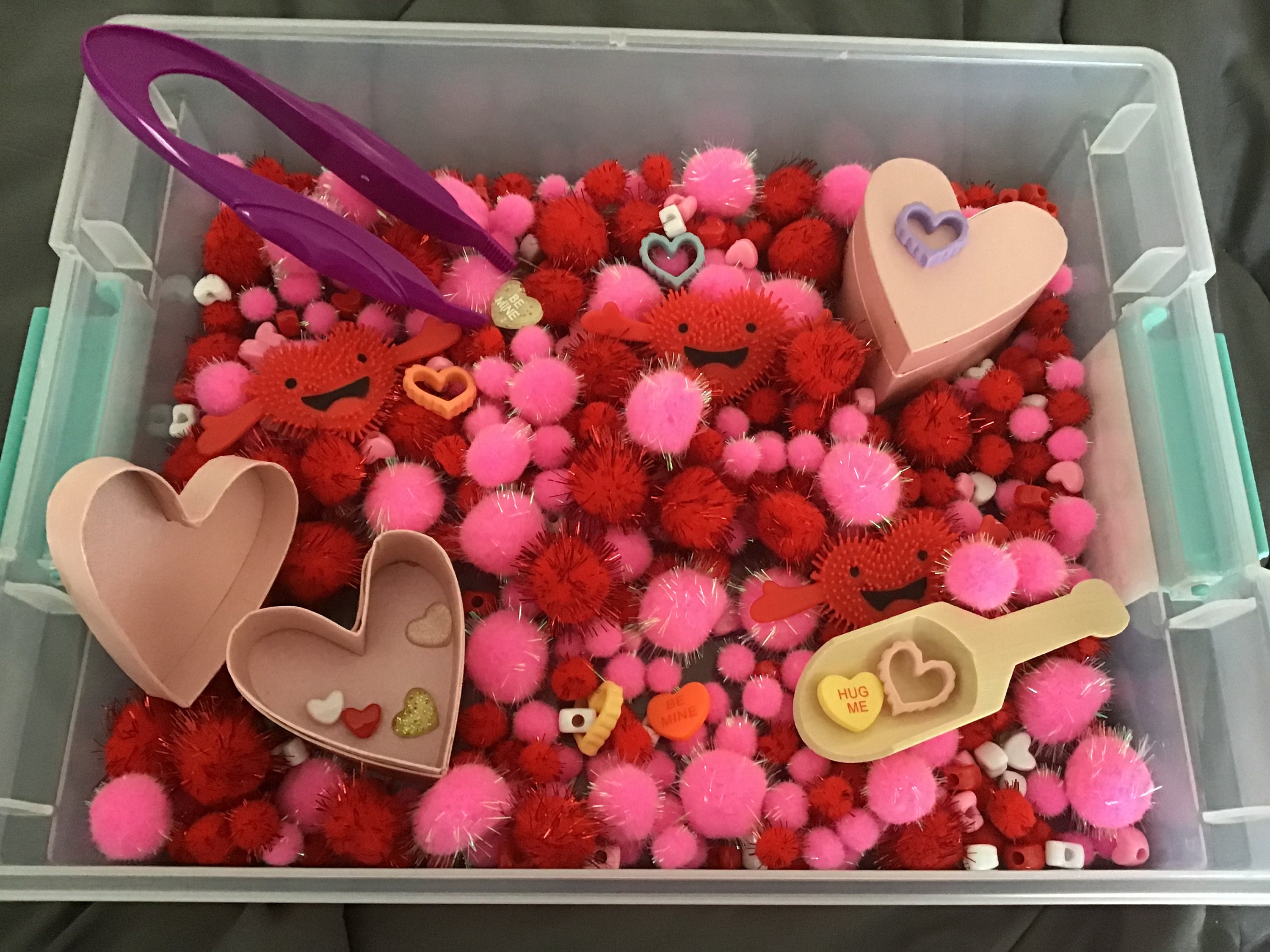 Valentine’s Sensory Bin - Etsy