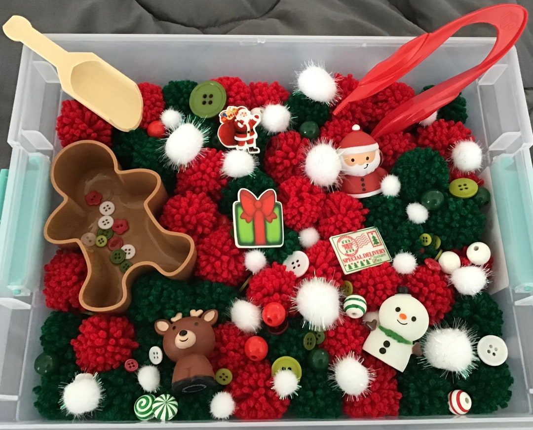 Christmas Sensory Bin - Etsy
