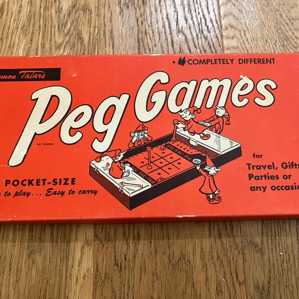 Peg Games - Etsy