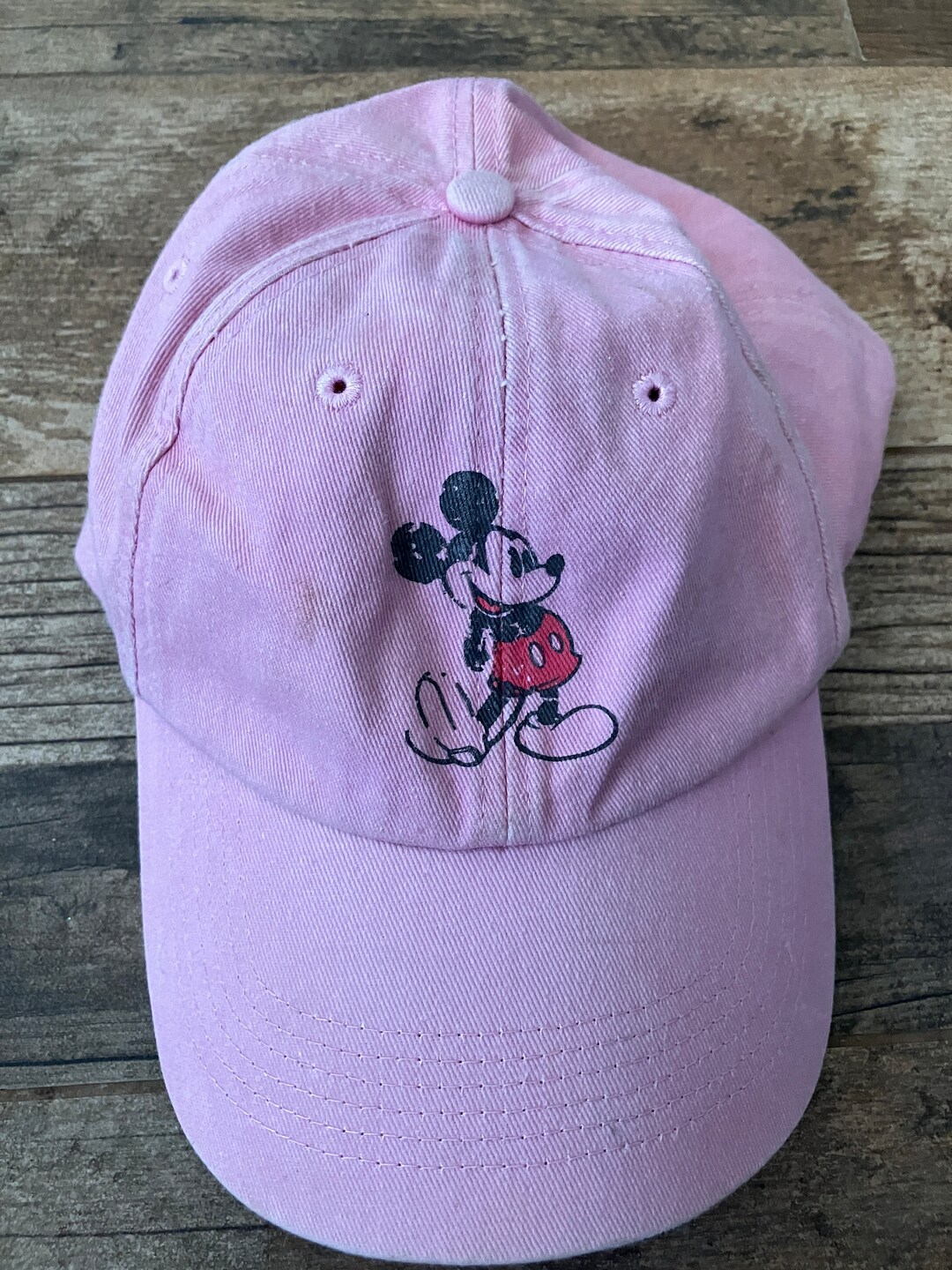 VINTAGE MICKEY MOUSE Cap Rare Disney old-style W/ old Fashioned Mickey ...