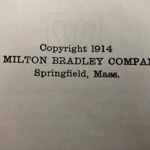 RUMME and Ten Other Good Games Rare Antique Find: MILTON BRADLEY Card ...