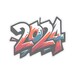 2024 Graffiti Sticker Bold Colorful Street Art Decal for Laptops ...