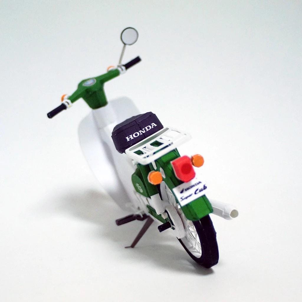 1:11 Honda Super Cub C50 DX-S Miniature DIY Kit Paper Model Kit ...
