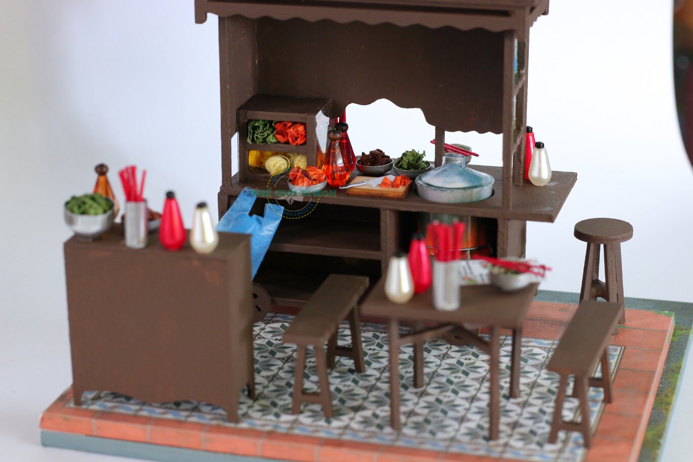 Vintage Vietnamese Noodle Shop DIY Kit | 3D Wood Puzzle | Travel ...