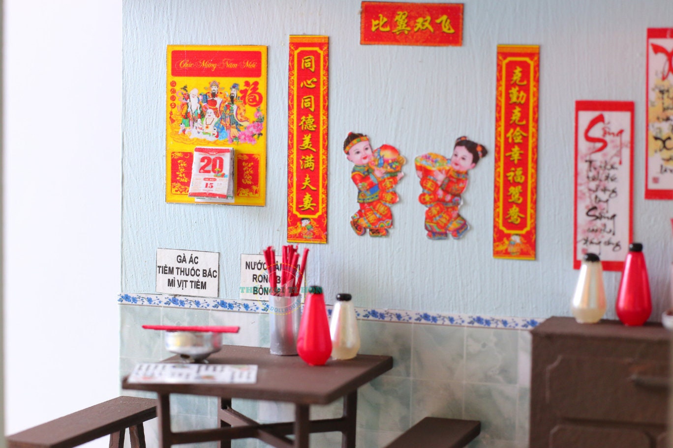 Vintage Vietnamese Noodle Shop DIY Kit | 3D Wood Puzzle | Travel ...