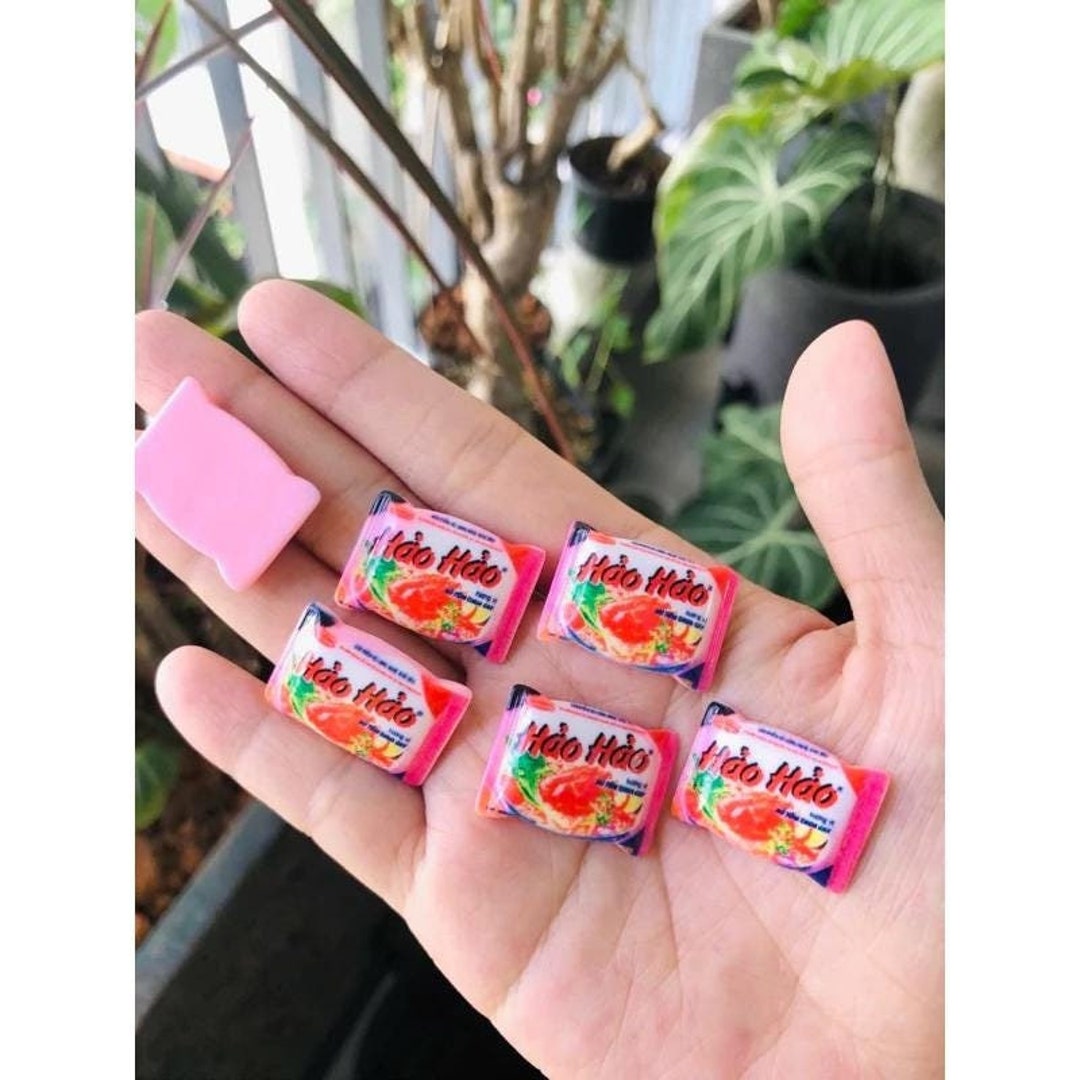 Mini Hao Hao Instant Noodle Pack | 1:12 Scale | Set of 2 | Vietnamese Instant Ramen Pack | Ramen ...