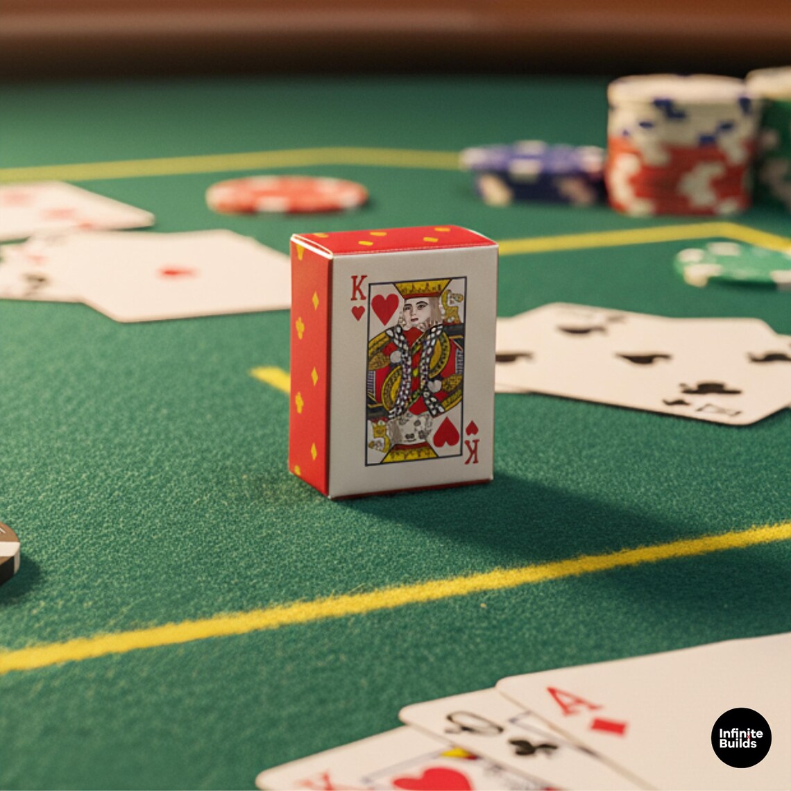 Mini Playing Cards 1:12 | Tiny Deck of Cards for Dollhouse & Diorama ...