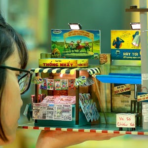 Vietnam Vintage Newspaper Stand DIY Kit | Saigon 1990's | Sạp Báo Sài ...