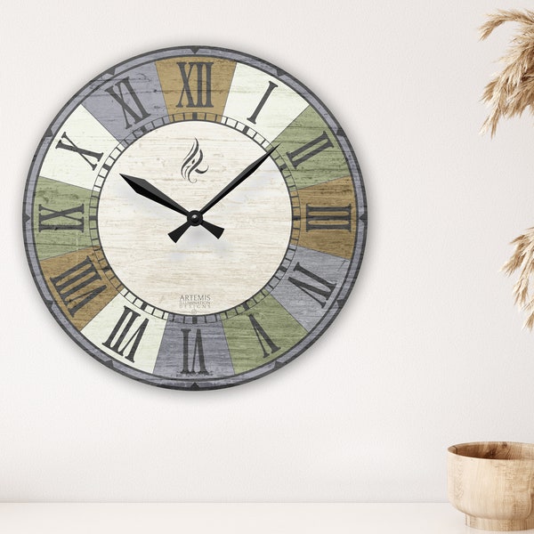 Rustic Wall Clocks - Etsy