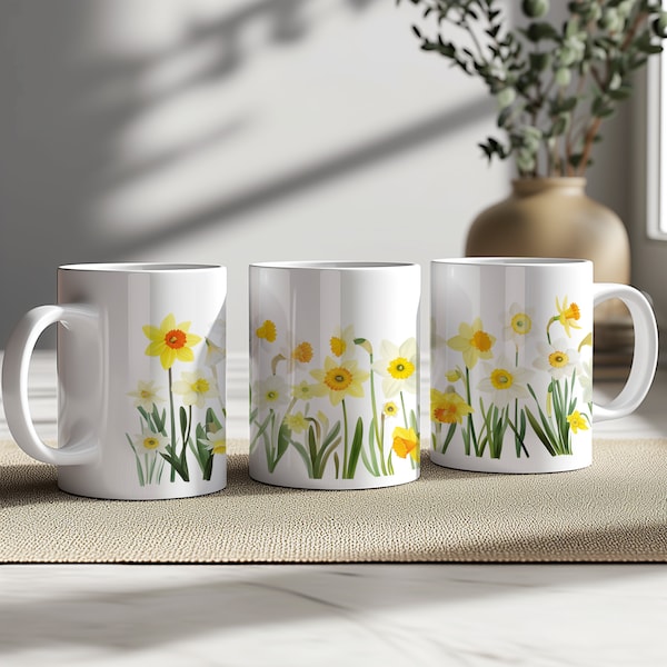 Daffodil Tea Cup - Etsy
