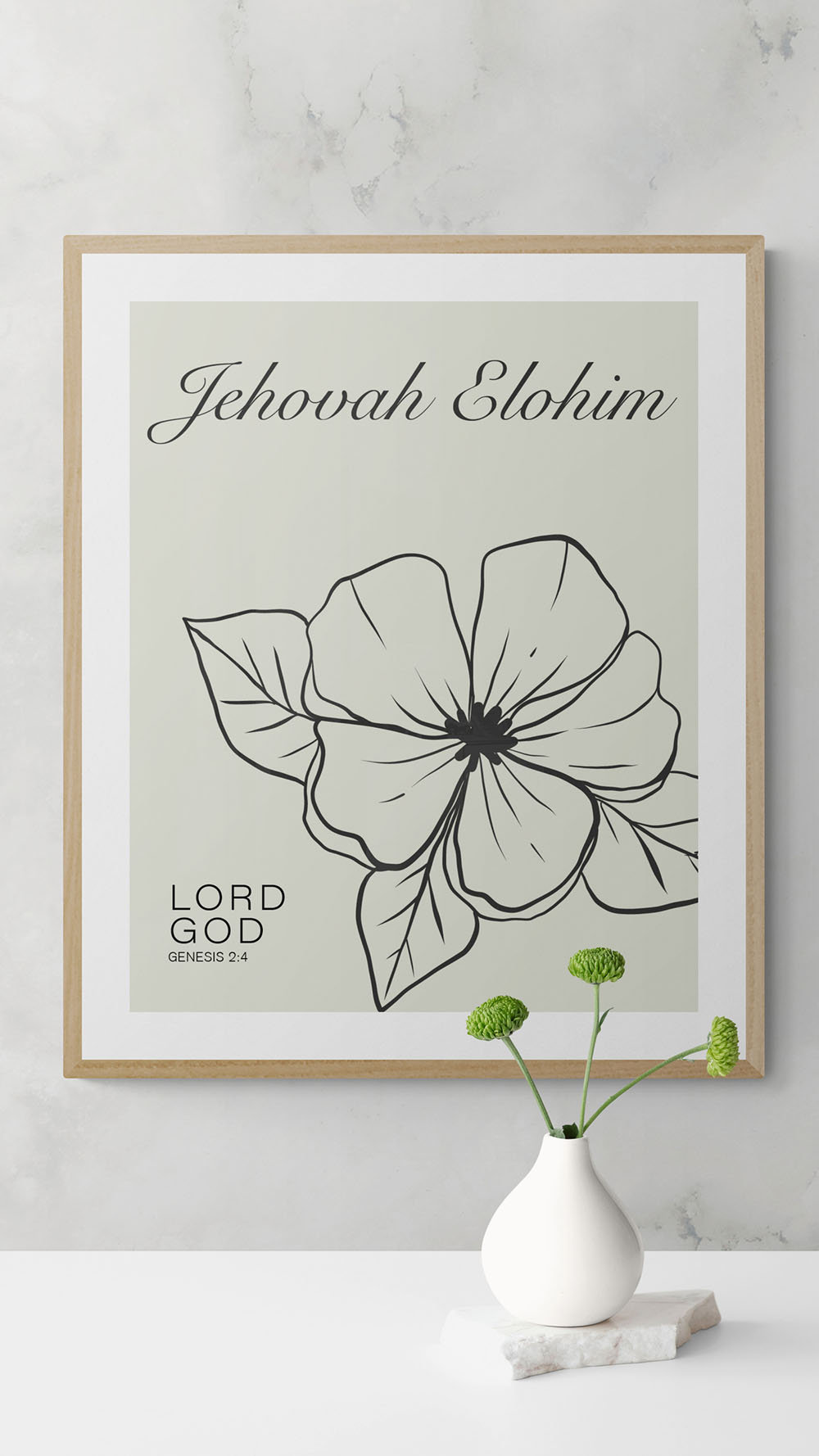 Jehovah Elohim, Hebrew Name of God, Printable, Download, Judaica ...