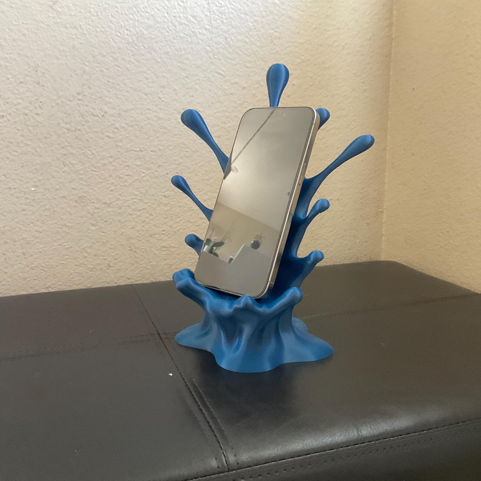 Splash Phone Holder With Cable Passthrough - Etsy