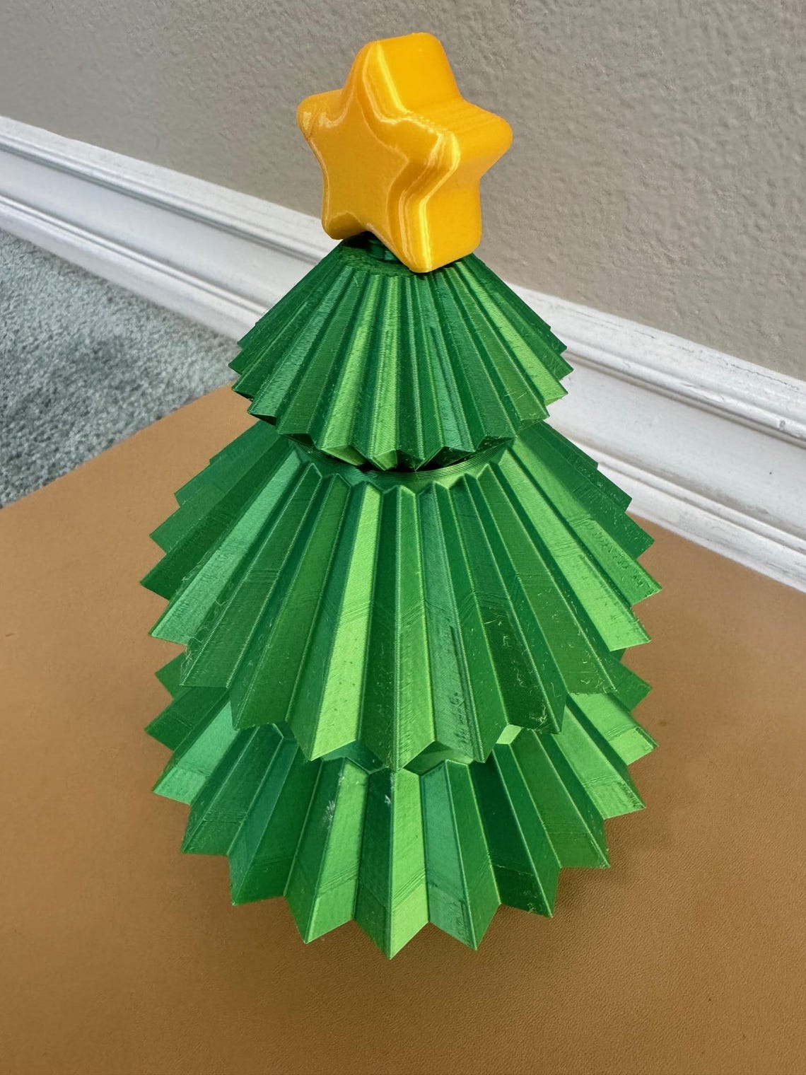 3D Printed 3-tier Christmas Tree With Stash Compartments - Etsy