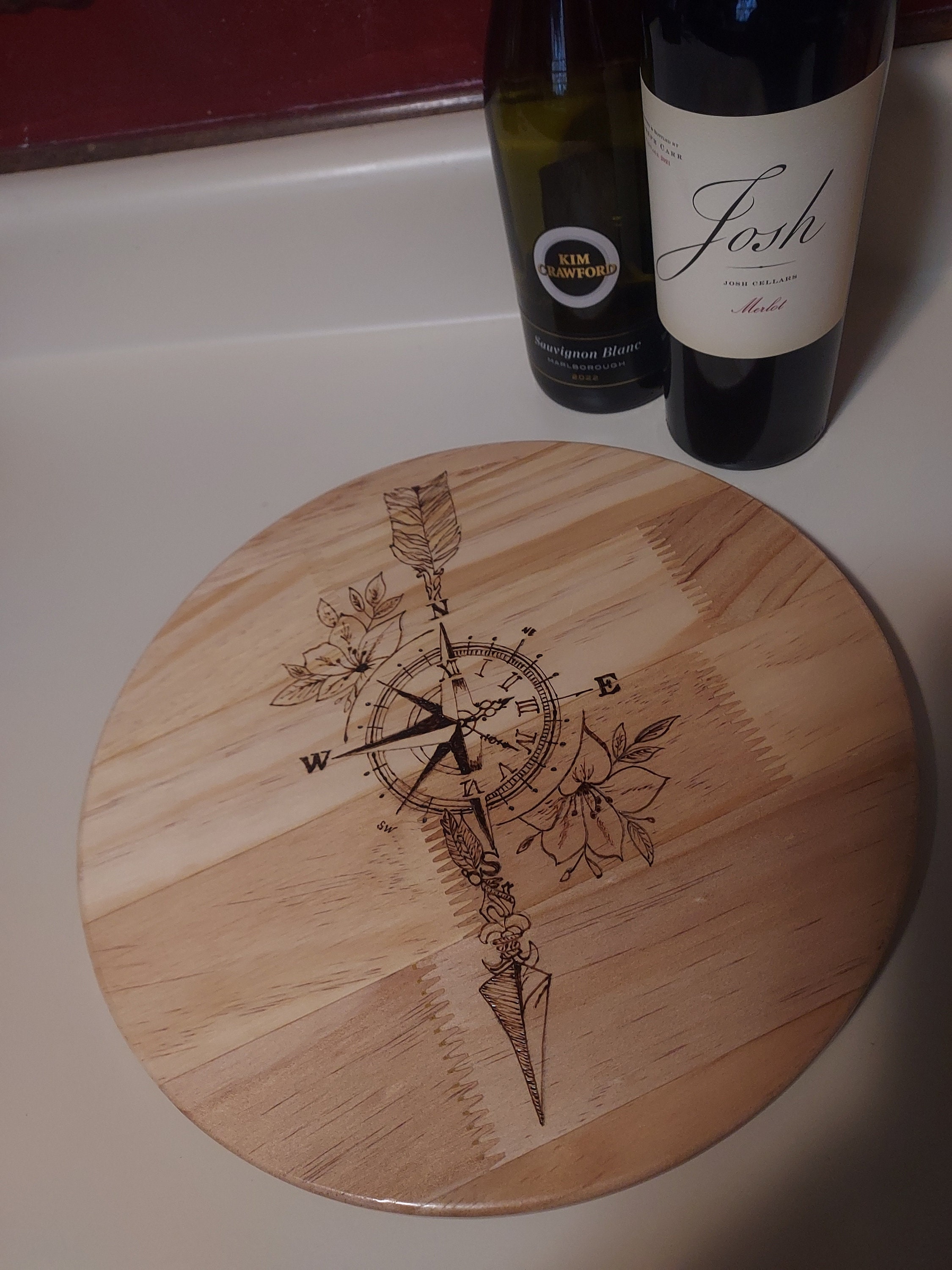 Wooden Lazy Susan Custom Design - Etsy