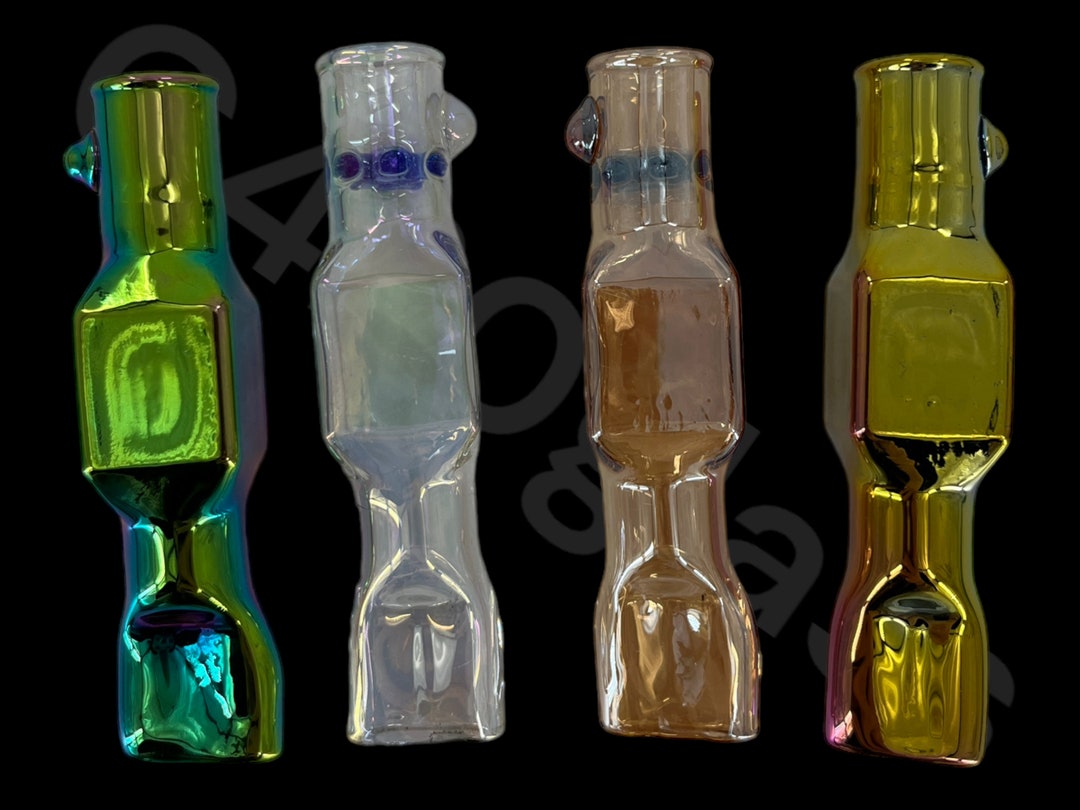 Dimond Shape Flat Mouth Chillum Built-in Colorful Honeycomb Screen ...