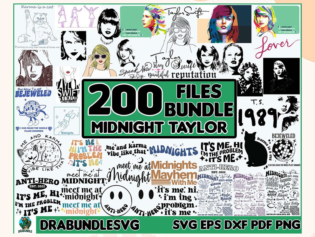 Taylor Bundle SVG, Swiftie SVG, in My Swiftie Era Svg, Swiftie Era Svg ...