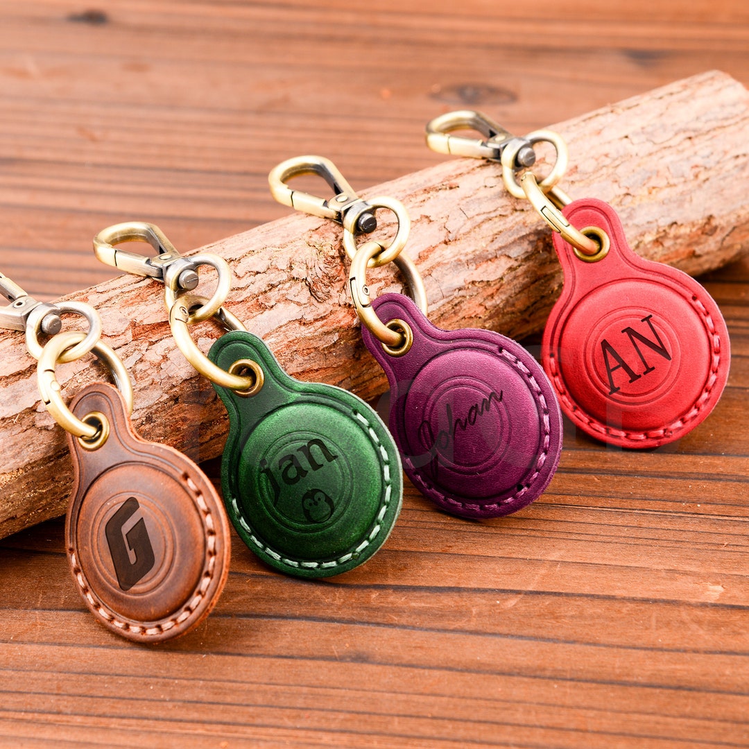 Custom AirTag Holder, Personalized AirTag Case, Gift for Father and ...