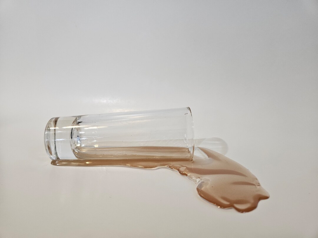 Spilled Shot Glass - Etsy