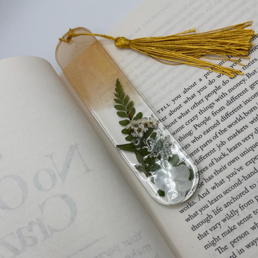 Elegant Epoxy Resin Bookmarks: Unique Literary Accessories for Readers ...