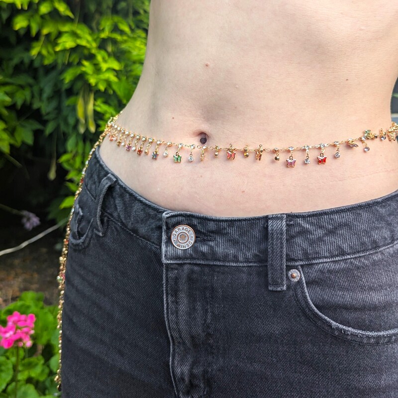 Body Chain - Etsy