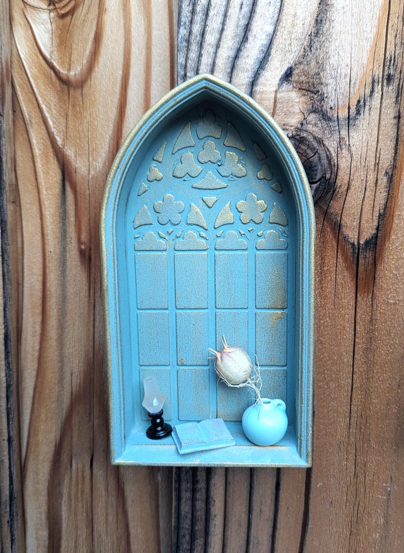 Handmade Concrete Window Wall Art – Freestanding or Hanging ...