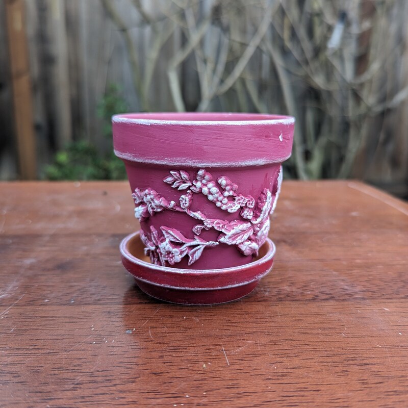 Decorated Pot - Etsy